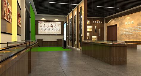 中医药展厅dream一拳 站酷zcool