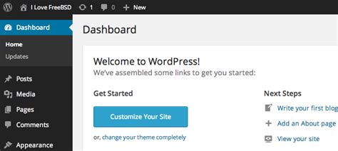 How To Install Wordpress With Apache On Freebsd 101 Digitalocean