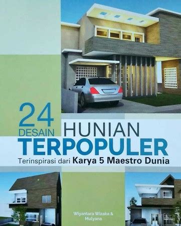 Buku 24 Desain Hunian Terpopuler Terinspirasi Dari Karya 5 Maestro