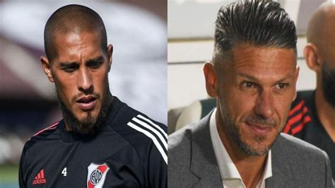 Demichelis le bajó el pulgar el jugador que se va de River junto a