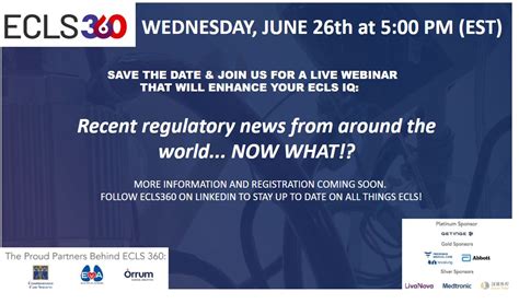 Comprehensive Iecls On Linkedin Save The Date Orrum Clinical