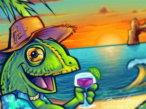 Beach Bar T Shirt Design Flyland Designs Freelance Illustration And