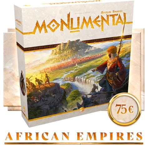 Настольная игра-расширение для Monumental, "Африканские империи"