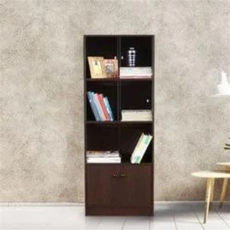 Polished Engineered Wood Modular Wooden Bookshelf Floor Mount 6 Shelves At ₹ 9500 Piece In Kanpur
