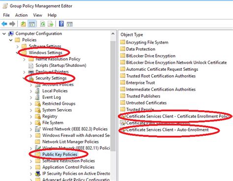 Gpo To Request Certificates For Domain Joined Servers Information Dynamics