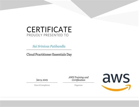 Awscloud Awscertification Sai Srinivas Patibandla