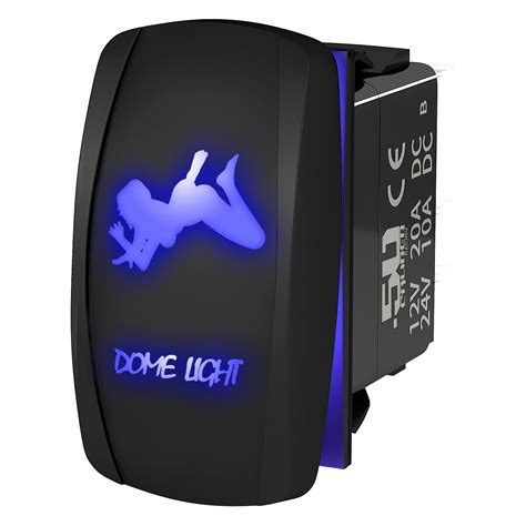 Rocker Switch Sexy Girl Dome Light UTV RZR XP TURBO Maverick X3 YXZ1000R Blue EBay
