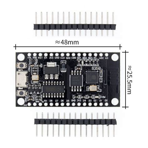 1pcs nodemcu v3 lua wifi module integration of esp8266 extra memory