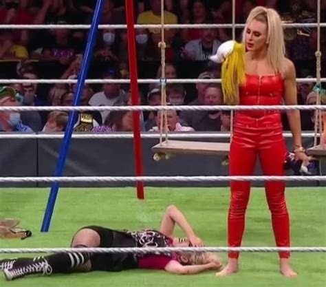 Alexa Bliss At Charlottes Feet Alexahumiliation