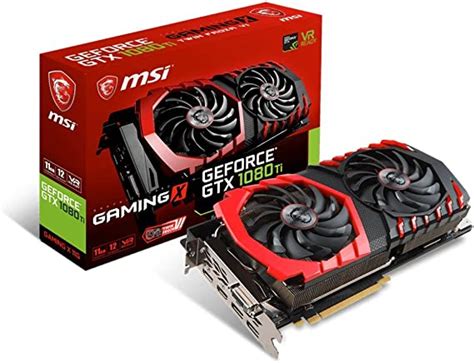 MSI NVIDIA GeForce GTX 1080 TI GAMING X 11G 11 GB GDDR5X 352-Bit ...