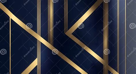Dark Blue Background With Overlap Layers Luxury Background For Design Stock Illustration