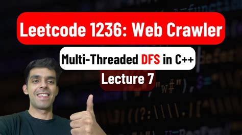 Leetcode 1242 Multi Threaded Web Crawlerdfs Youtube