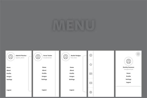 Wirey Mobile Wireframe Kit Creative Photoshop Templates ~ Creative Market