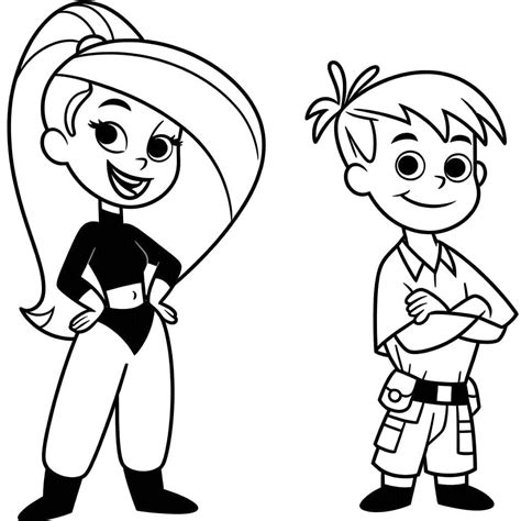Kim Possible Per Bambini Da Colorare Scarica Stampa O Colora Subito