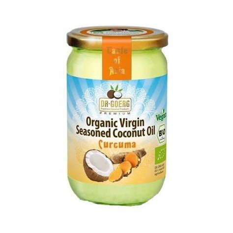 Ulei De Cocos Condimentat Cu Turmeric Eco 190 Mililitri Dr Goerg Emag Ro