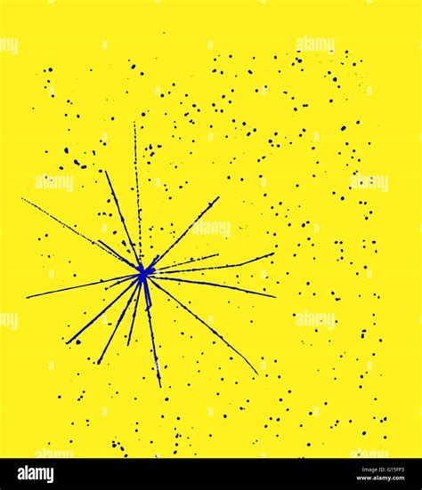 Particle Tracks From A Particle Detection Chamber At Brookhaven