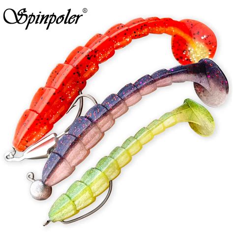 Spinpoler Wobblers Vissen Lokken Siliconen Zachte Aas 7Cm 9Cm 11 5Cm