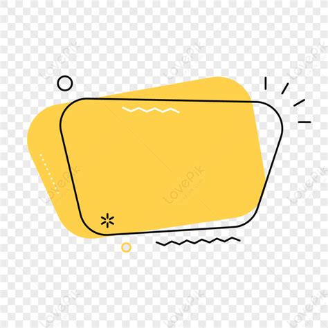 불규칙한 모양 기하학적 프로모션 라벨 노트 일러스트 말풍선 일러스트경계연결 Png 일러스트 무료 다운로드 Lovepik