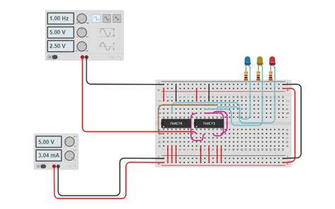 Circuit Design Annisa Aprilia Putri Sakri 1103194005 Modul 4 Tinkercad