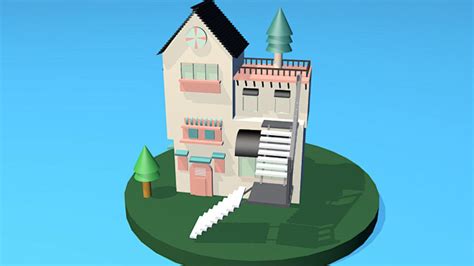 建模小房子