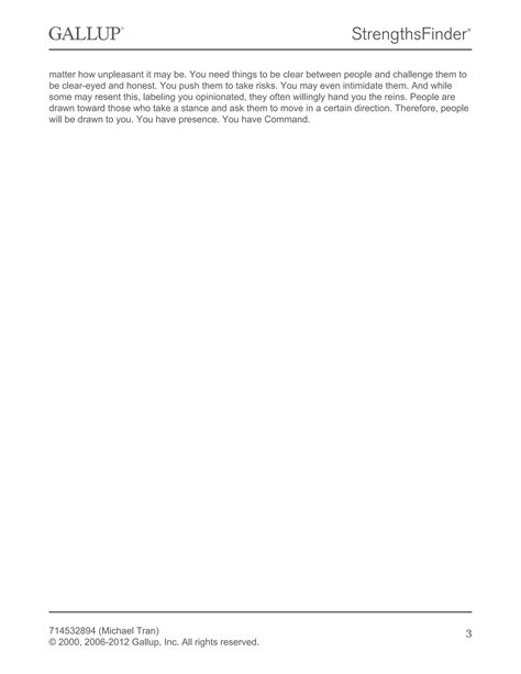 Michael Tran Gallup Test Pdf