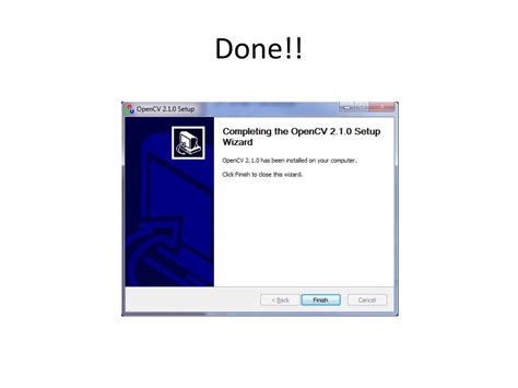 Ppt Opencv Setting Up Your Environment Powerpoint Presentation