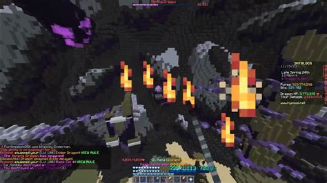 Legendary Ender Dragon Pet 13 Hypixel Skyblock Youtube