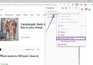 How To Create Favorites Folders In Microsoft Edge Guiding Tech