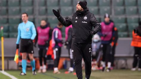 Legia Warszawa Spartak Moskwa Trener Marek Gołębiewski komentuje