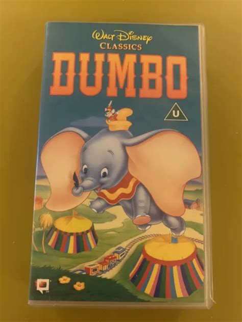 Walt Disney Classics Dumbo Vhs Pal Video £199 Picclick Uk