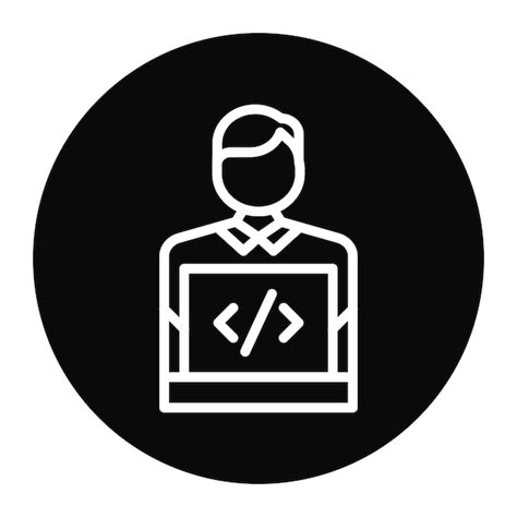 Web Developer Icon Vectors And Illustrations For Free Download Freepik