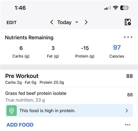 Does Anyone Use Mfp To Only Track Protein And Total Calories R