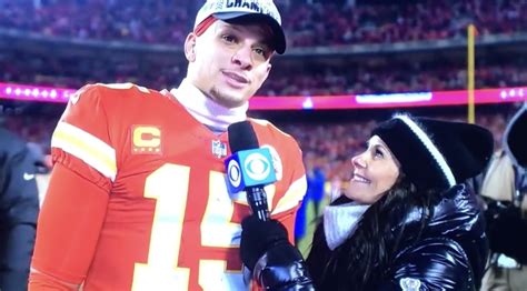Look Patrick Mahomes Takes Postgame Shot At Joe Burrow The Spun