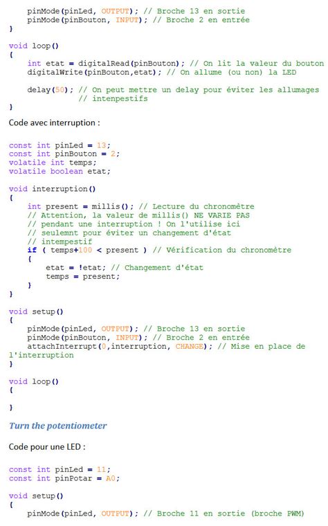 Initiation à Arduino