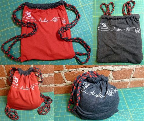 Function Reversible Drawstring Backpackpouch 7 Steps With Pictures