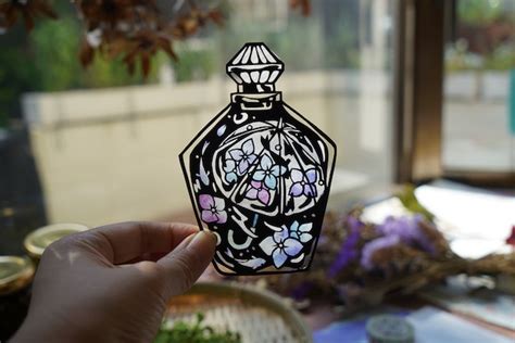 【pdf切り絵図案】6月の瓶詰め Riculi Kirie Shop