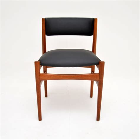 1960s Danish Vintage Teak Side Desk Chair Retrospective Interiors