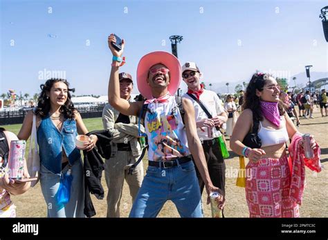 Festivalgoers Are Seen At The Coachella Music And Arts Festival At The