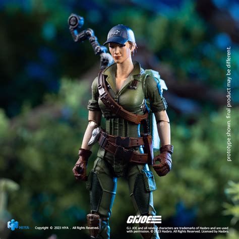 Hiya Exquisite Mini Series 118 Scale 4 Inch Gijoe Lady Jaye Action