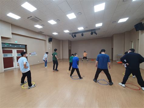 일반지도자 활동 한마음장애인복지관 내 장애인주간보호센터 체능교실 수업 인천광역시동구체육회체육지도자활동