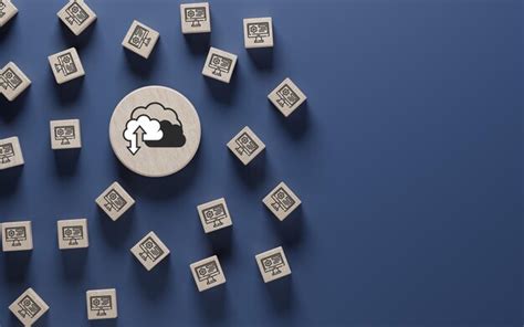 Premium Photo Cloud Computing Technology Internet Storage Network Concept Digital Service Or