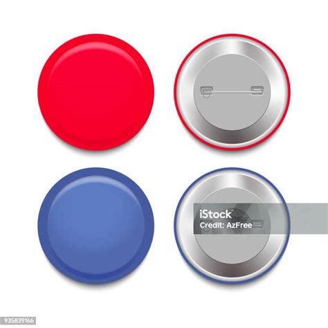 흰 배지의 화려한 샘플의 집합입니다 벡터 현실적인 그림입니다 0명에 대한 스톡 벡터 아트 및 기타 이미지 0명 3차원 형태 개체 그룹 Istock