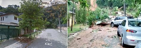 Veja Antes E Depois De Locais Atingidos Pela Chuva No Litoral Norte De