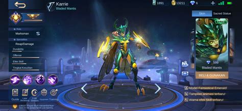 10 Skin Karrie Di Mobile Legends Ml Terbaik Esportsku
