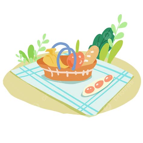 Outing Picnic Food Spring Park Spring Tour PNG Transparent Clipart