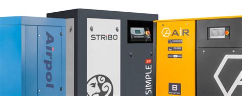 Винтовые компрессоры A1r Stribo Airpol теперь доступны для заказа по