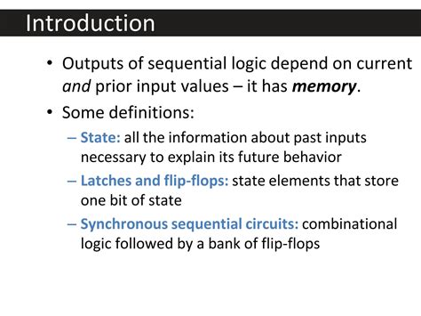 SOLUTION Computer Science And Digital Architectures Sequential
