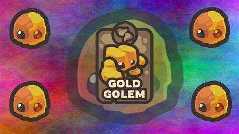 Tamingio Gold Golem Show Off Youtube
