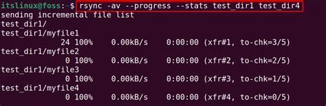 How To See Rsync Progress Its Linux FOSS
